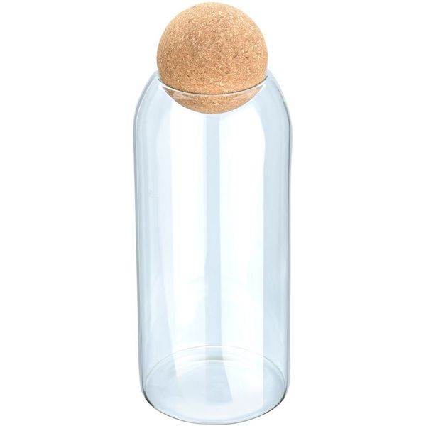 Estia Δοχειο Αποθηκευσης Γυαλινο 950ml Με Καπακι Φελλου 01-19617 - Home ...