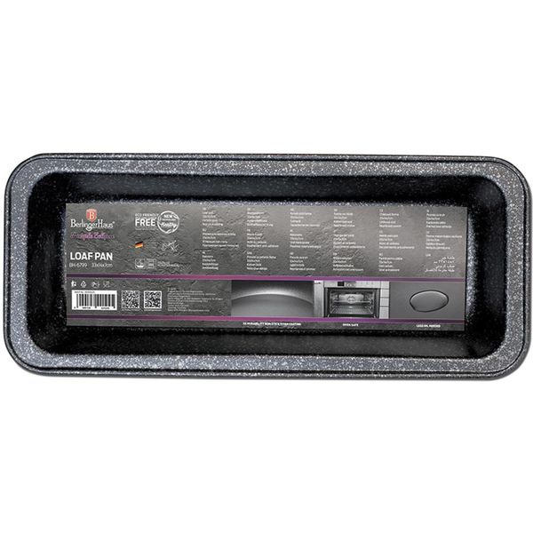Berlinger Haus Αντικολλητικη Φορμα Κεικ Ορθογωνια 33x14cm Purple ...