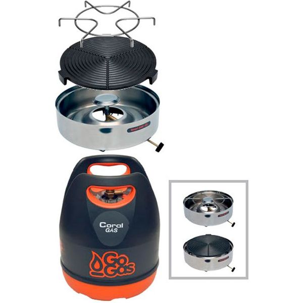 Smart Grill Coral Gas Camping Version (small Δεν Περιεχει Φιαλη ...