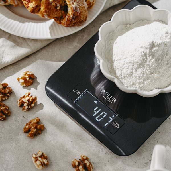 Adler Ζυγαρια Κουζινας Ad 3182 5kg Μαυρη - Ζυγαριες κουζινας (HAP.176785)