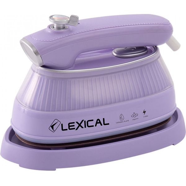 Σιδερο Ατμου Με Κεραμικη Πλακα 1100w Lexical Lsi-1022-purple - Σιδερα ...