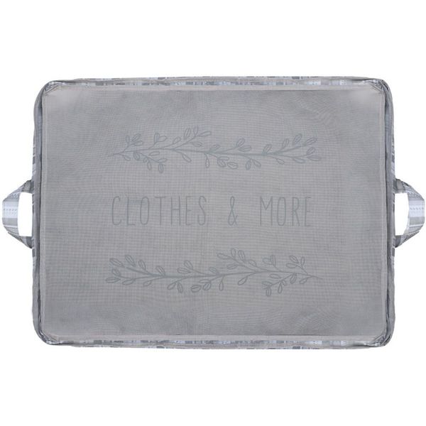 Estia Θηκη Αποθηκευσης Non Woven Υφασματινη 50x40x30cm Με Παραθυρο ...