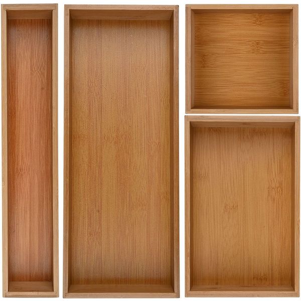 Estia Κουτι Οργανωσης Συρταριου Bamboo Essentials 15x38x7cm 03-17569 ...