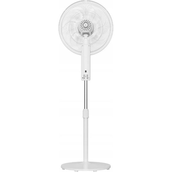 Midea Ορθοστατης Ανεμιστηρας Λευκος 50w 7 Πτερυγιων + Timer 2 Ωρων ...