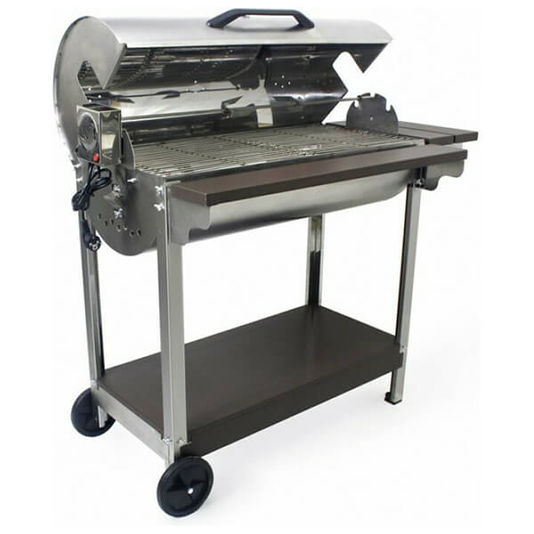 Ψησταρια Inox 85x40x80cm Pitsilos Bbq Βαρελι Μεγαλο Κωδ.1046 ...