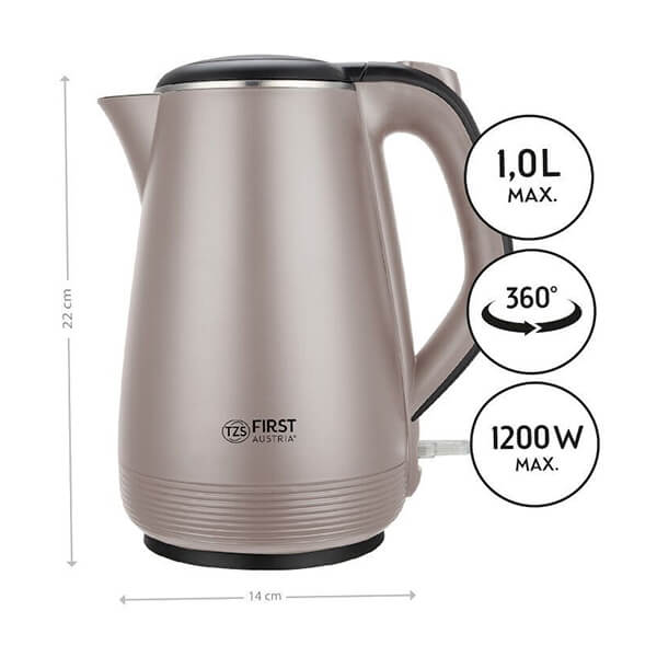 Βραστηρας Νερου 1lt First Austria Fa-5407-4-cr Creme Inox - Βραστηρες ...