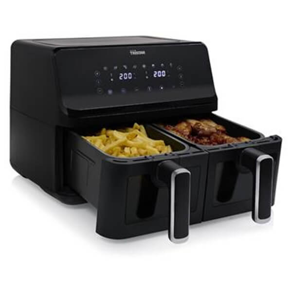 Φριτεζα Αερος 2700w Tristar Fr-9040 8lt Air Fryer Με Διπλο Αποσπωμενο ...