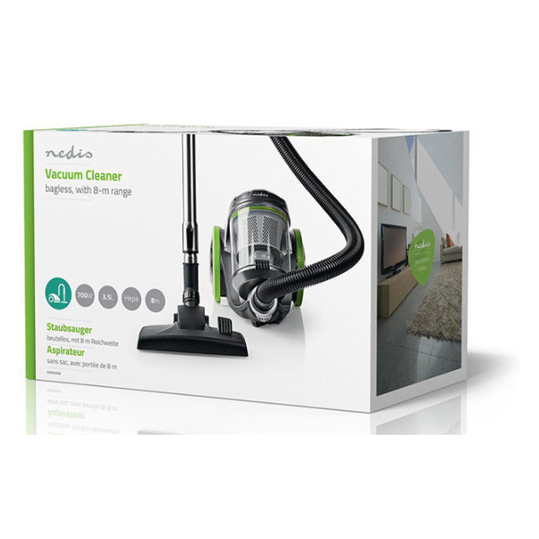 Ηλεκτρικη Σκουπα Bagless 700w Nedis Vcbs500gn - Ηλεκτρικες σκουπες (HAP ...