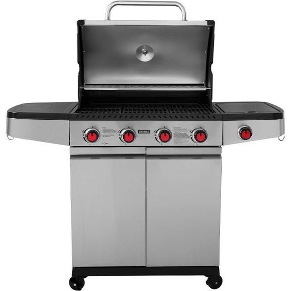 Ψησταρια Υγραεριου Unimac Basic 661317 14,5kw 4 Καυστηρεσ+1 ΠλαΪνη ...