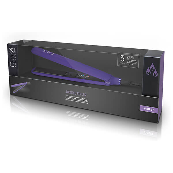 Diva Επαγγελματικη Ψηφιακη Πρεσα Μαλλιων 235oc Array Digital Styler ...