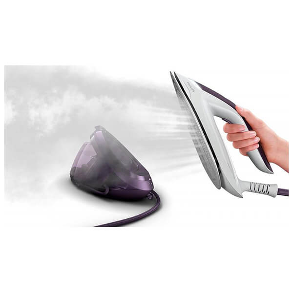 Συστημα Σιδερωματος 2700w Philips Psg8050/30 Steamglide Soleplate Μωβ ...