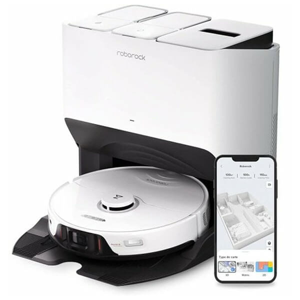 Σκουπα Ρομποτ Σκουπισμα/σφουγγαρισμα Roborock S8 Pro Ultra με ...