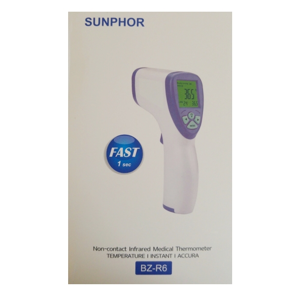 Θερμομετρο Μετωπου Υπερυθρων Sunphor Bz-r6 - Ηλεκτρονικα θερμομετρα ...