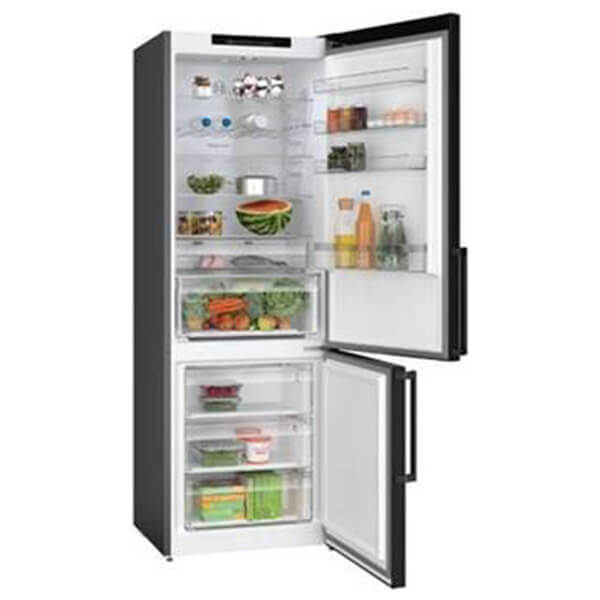 Ψυγειοκαταψυκτης Full No Frost Black Stainless Steel Bosch Kgn49vxdt ...
