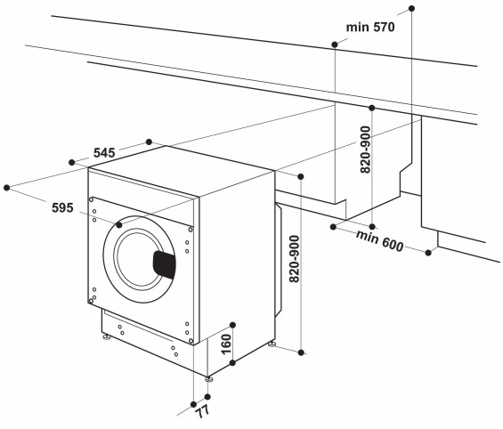 Εντοιχιζομενο Πλυντηριο Whirlpool Wmwg 81484e Eu - Πλυντηρια ρουχων ...