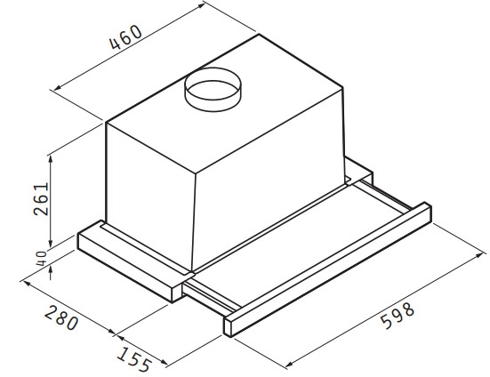 Απορροφητηρας Pyramis Συρομενος Turbo Καφε 60cm - Απορροφητηρες (HAP ...