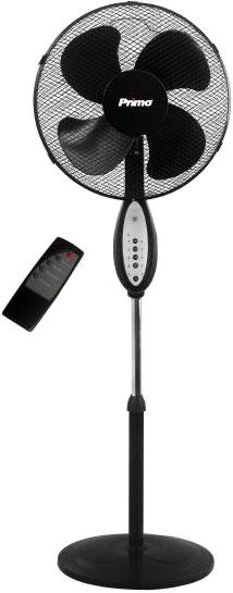 Ανεμιστηρας Ορθοστατης Primo Wlsf-4059r 16'' 40cm R/c Μαυρο ...