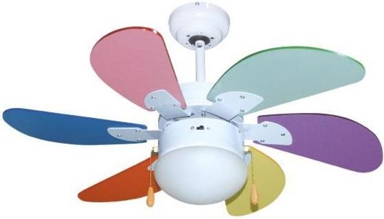 Ανεμιστηρας Οροφης Primo Cf30-6w1l 30'' 6φτ 1 Φως Παιδικος ...
