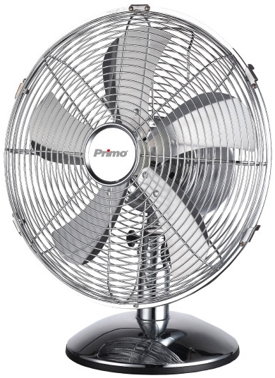 Ανεμιστηρας Επιτραπεζιος Μεταλικος 35w Primo Ft-30μc Χρωμιο ...