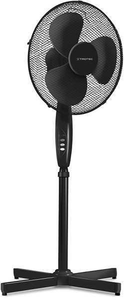 Ανεμιστηρας Ορθοστατης 50w Trotec Tve18s 16'' 3φτ Μαυρο - Ανεμιστηρες ...