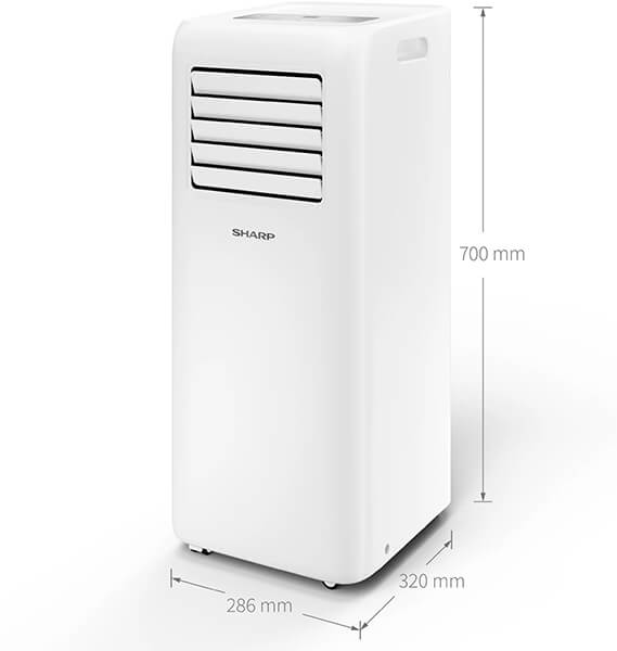 Κλιματιστικο Ψυξης 9000btu Sharp Ulc09eaw Φορητο - Κλιματιστικα (HAP ...