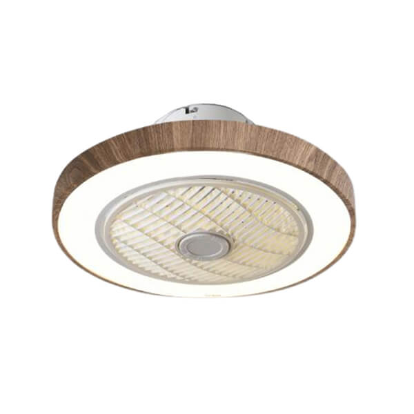 Ανεμιστηρας Μπλαφονιερα 12'' Led Aurorawood Dc30w Καφε Ξυλο Με ...