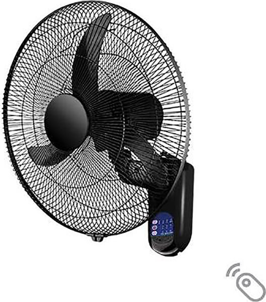 Ανεμιστηρας Επιτοιχος Lineme 02-00117-2 Μαυρος 18'' Με Rc - Ανεμιστηρες ...