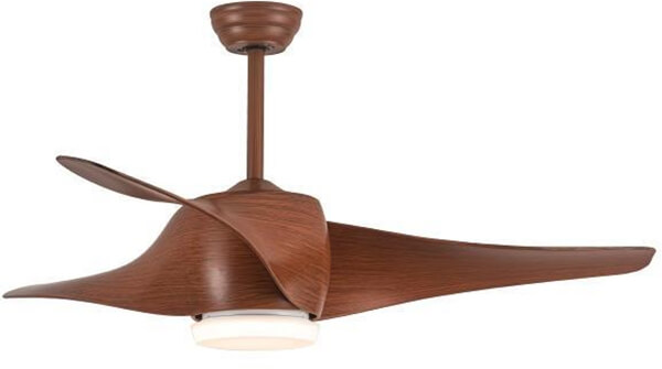 Ανεμιστηρας Οροφης 35w Eurolamp 300-25031 Χρωμα Ξυλου Με Led Φως Και ...
