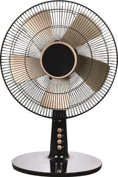 Ανεμιστηρας Επιτραπεζιος 40w Eurolamp 147-29058 Μαυρο/χρυσο ...