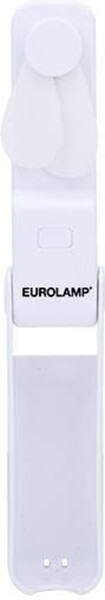Ανεμιστηρας Χειρος Eurolamp 300-20525 Επαναφορτιζομενος Usb Λευκο ...
