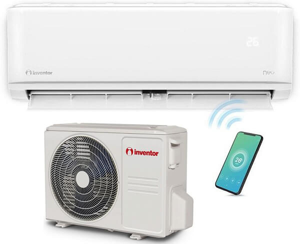 Air Condition Inventor Neo N2uvi-09wfi/n2uvo-09 9000btu A++/a+++ Ion ...