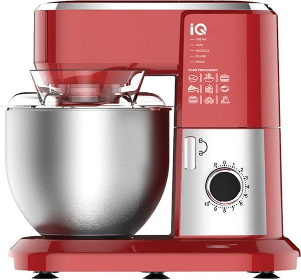 Κουζινομηχανη 1300w 6lt Red Iq Em-535 Red - Μιξερ (HAP.174449)
