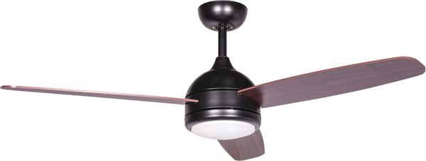 Ανεμιστηρας Οροφης Iq Cf-4812 Matt Black 48" Με Led Φως Και ...