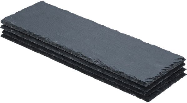 Estia Πλατω Σερβιρισματος Σχιστολιθου 30x10cm Σετ 4 Τεμ. 07-24079 ...