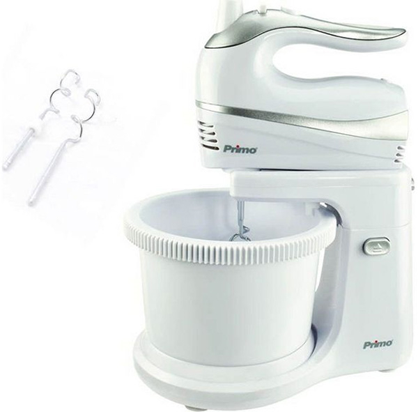 Μιξερ 500w Primo Prmb-40248 Με Καδο 3l Λευκο/silver - Μιξερ (HAP.257805)