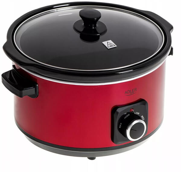 Slow Cooker 5,8lt Adler Ad 6413r - Φουρνακια-κουζινακια (HAP.311214)