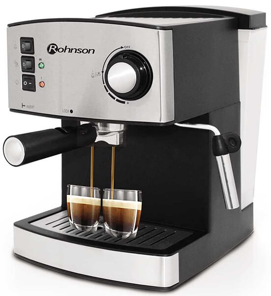 Καφετιερα Espresso Rohnson R-972 - Καφετιερες εσπρεσσο (HAP.321773)