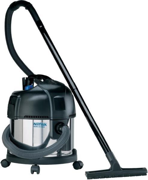 Ηλεκτρικη Σκουπα Nilfisk Υγρων/στερεων Push & Clean 1300watt Inox 20l ...