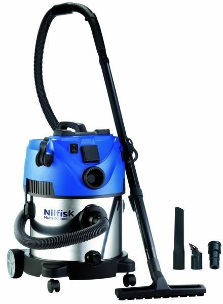 Σκουπα Ηλεκτρικη Υγρων Στερεων Nilfisk Multi 20t Inox 107402051 ...