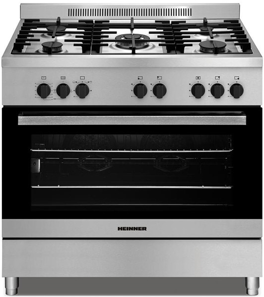 Κουζινα Αεριου Heinner Hfsc-s90litgr-ix - Κουζινες (HAP.709252)