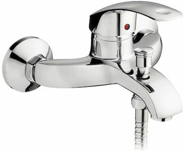 Μπαταρια Μπανιερας Αναμεικτικη Pyramis Sistina Ecoline Chrome (πληρες ...