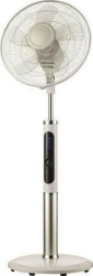 Ανεμιστηρας Ορθοστατης 60w Eurolamp 147-29035 3d Με Κοντρολ Λευκος ...