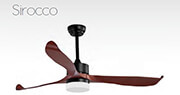 Ανεμιστηρας Οροφης Lineme 02-00152 56'' Led18w Sirocco Με ...