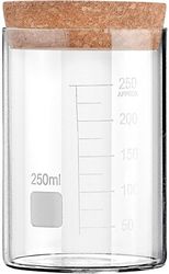 Estia Δοχειο Αποθηκευσης Γυαλινο 250ml Με Καπακι Φελλου 01-25069 - Home ...