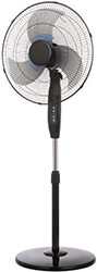 Ανεμιστηρας Ορθοστατης Με Rc 50cm 65w Με Διπλη Φτερωτη Μαυρος 300-20007 ...