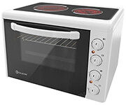 Φουρνακι 3300w Eldom 201vfe Με 2 Κεραμικες Εστιες 35lt Λευκο ...