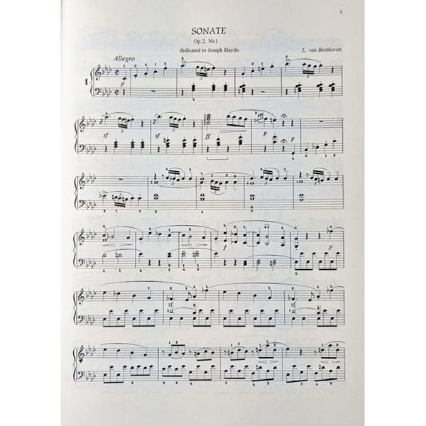 Beethoven Ludwig Van - Σονατες Για Πιανο Tομος 1ος - Μουσικα βιβλια ...