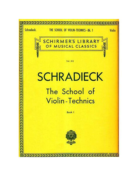 Schradieck - The School Of Violin Technics N.1 - Μουσικα βιβλια ...