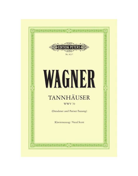 Wagner - Tannhauser Ep8217 - Μουσικα βιβλια κλασικου τραγουδιου (MSC ...