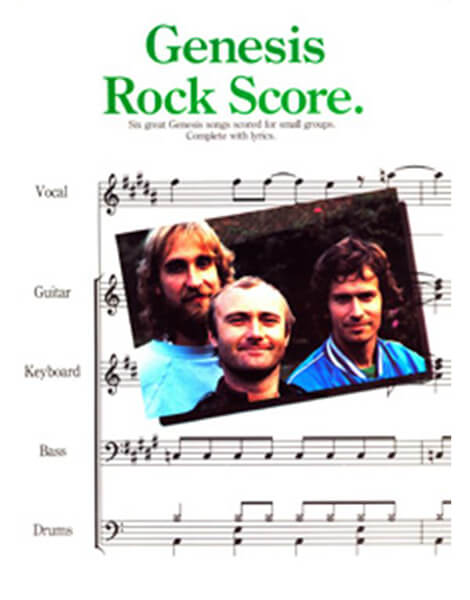 Genesis-rock Score - Μουσικα βιβλια ξενη μουσικη (MSC.603038)